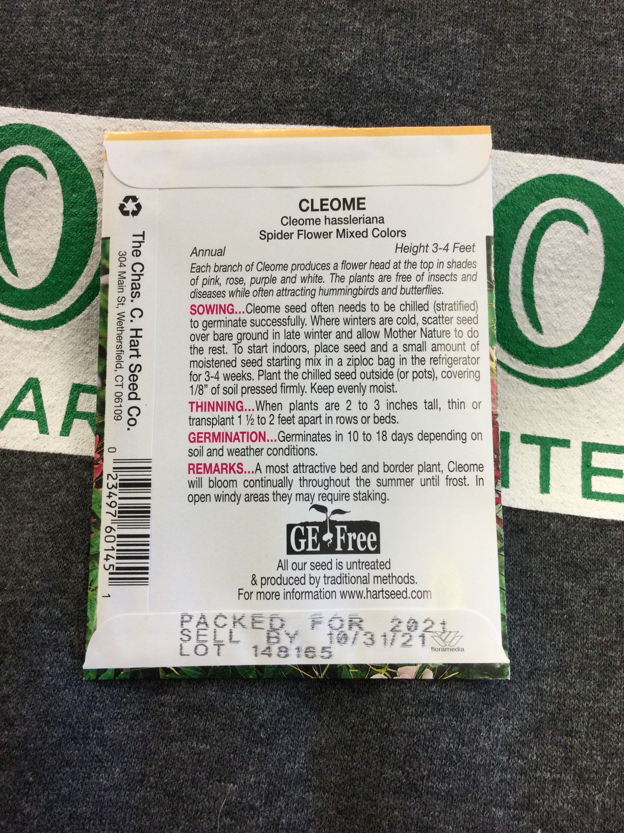 Cleome Mixed Colors (Spider Flower) – Bosco's Garden Center