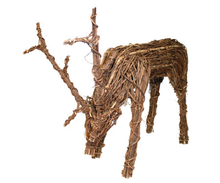 54' grapevine grazing deer – Bosco's Garden Center